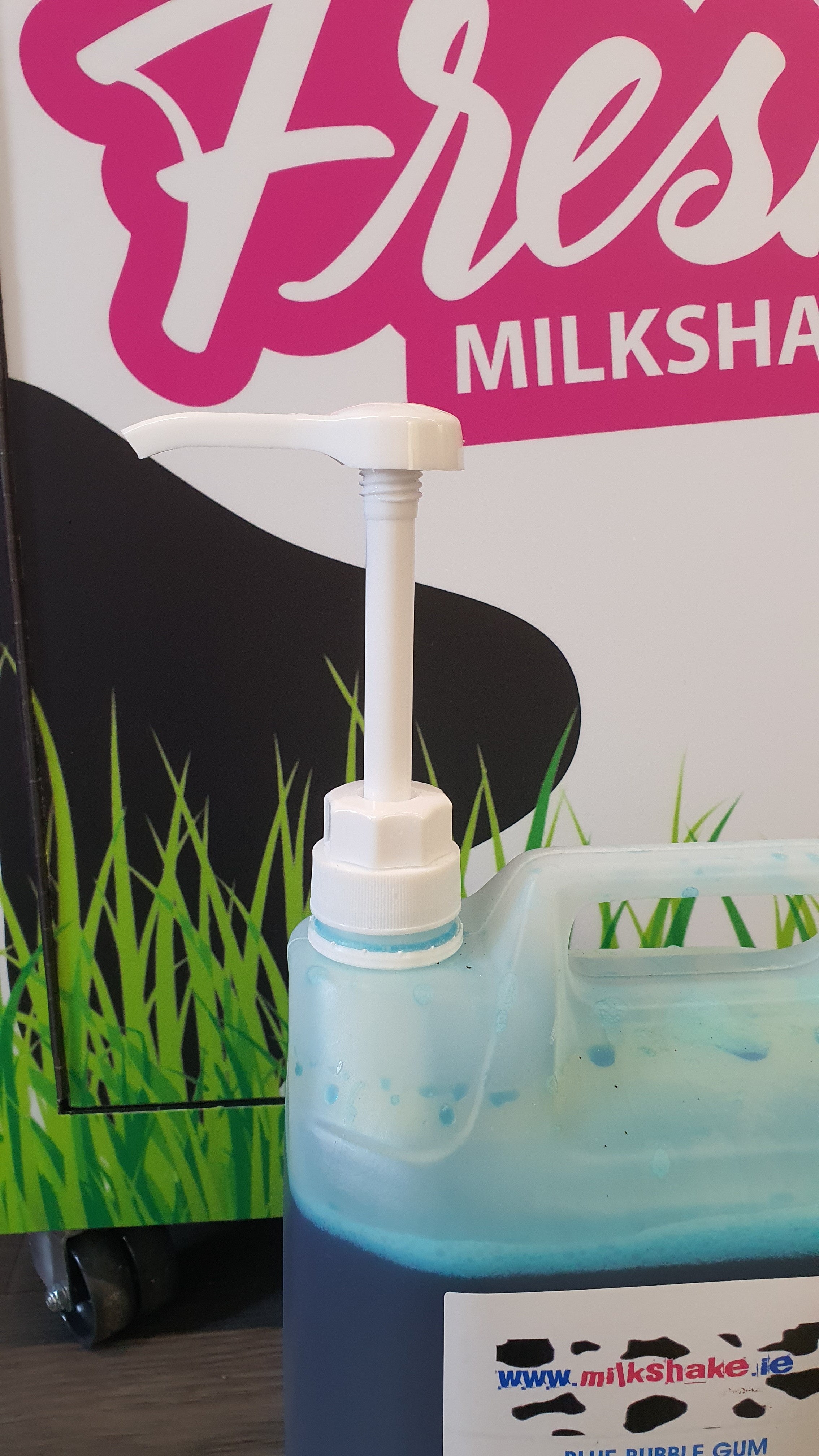5 litre pump dispenser - set of four - delivery in Ireland