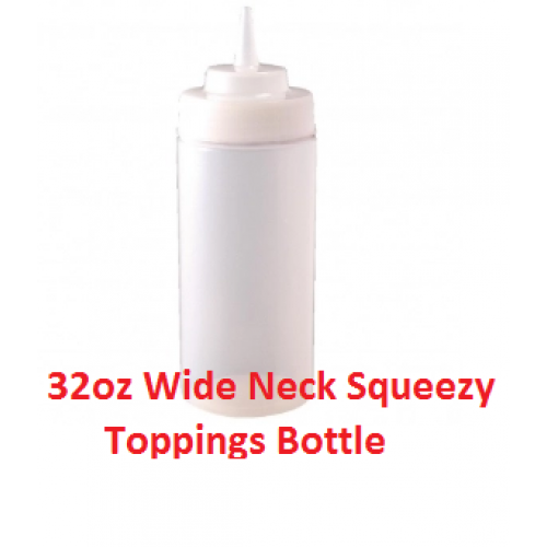 Snow Cone Shaved Ice Syrup Squeezy Bottle - 900ml size